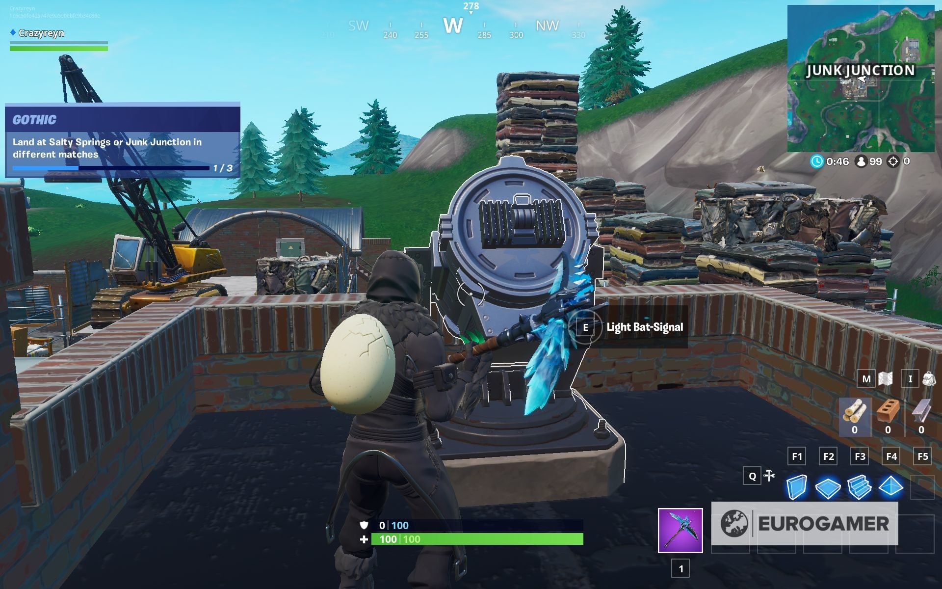 Fortnite Bat Signal locations: Where to light up different Bat Signals ...