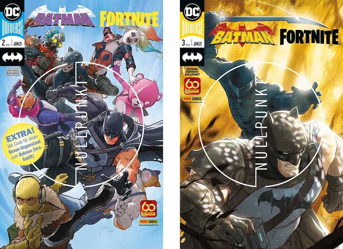 Fortnite Batman Comic: Ausgabe 1 mit Rebirth Harley Quinn Skin Code ...