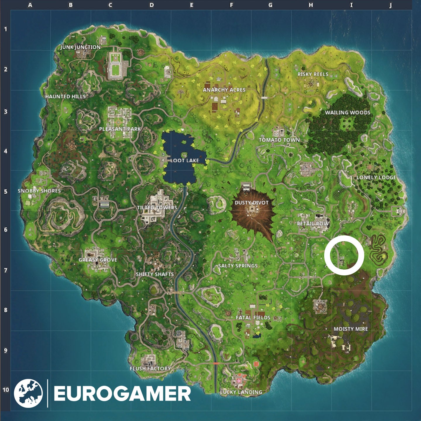 Fortnite - Bear, Crater, and a Refrigerator Shipment location explained ...