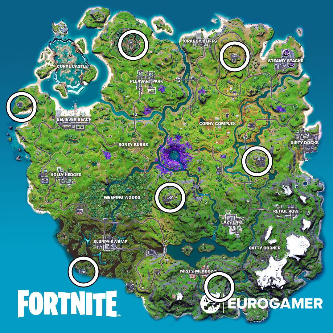 Fortnite - Body Scanner locations: How to step onto a body scanner ...