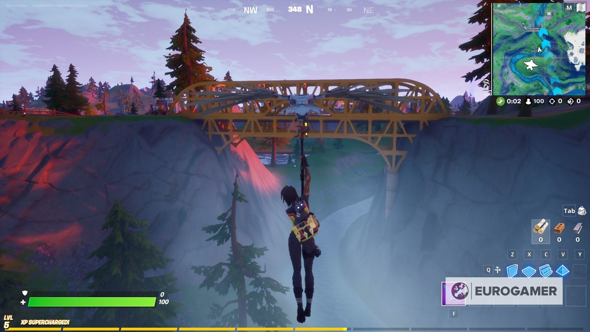 Fortnite - Ride a Motorboat under different coloured bridges explained ...