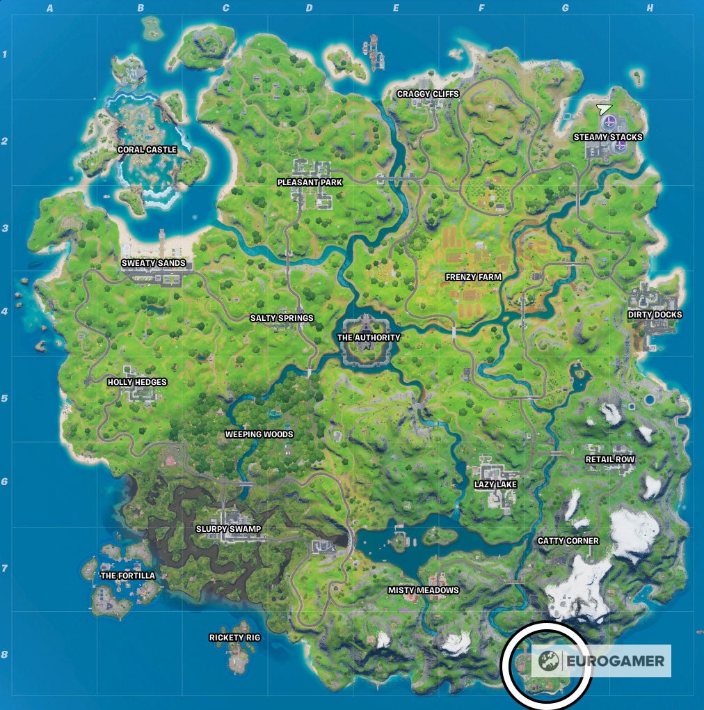 Fortnite - Stoke campfires at Camp Cod locations explained | Eurogamer.net