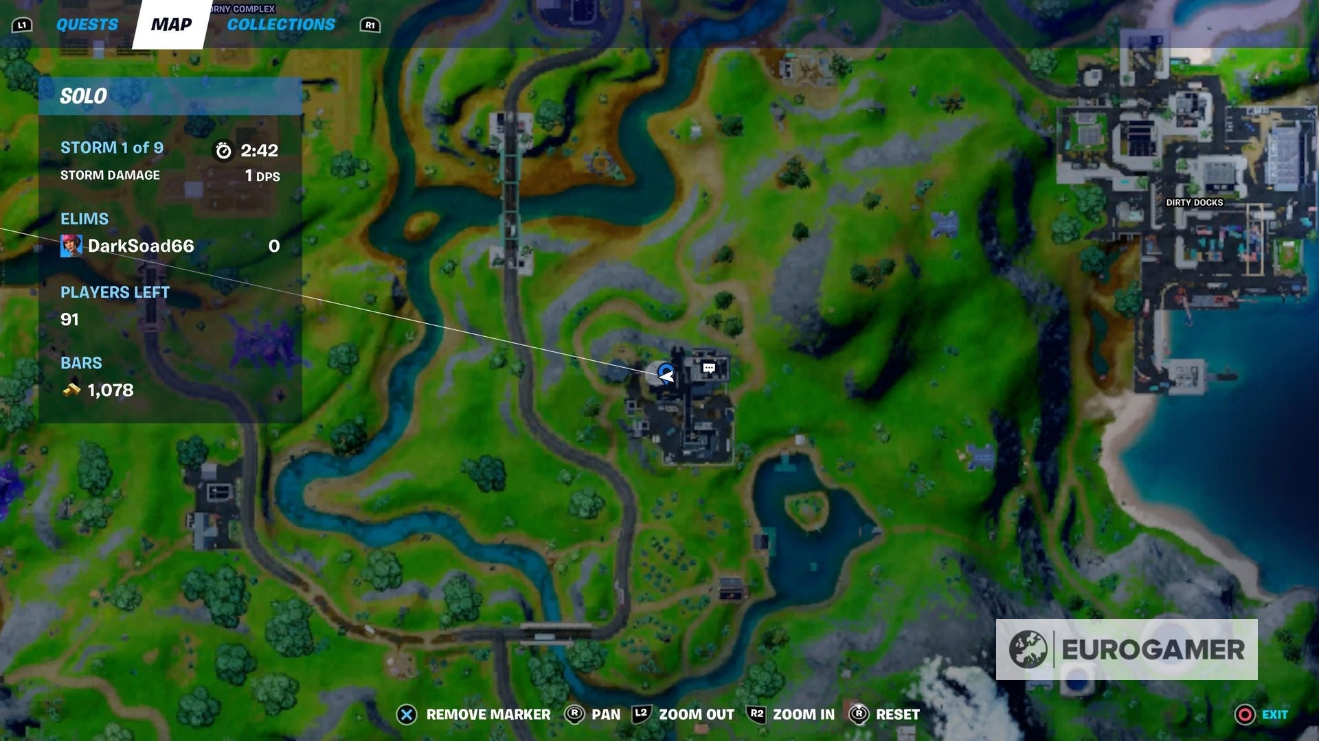 Fortnite: How to carry an alien sample from a Satellite Station's Dish ...