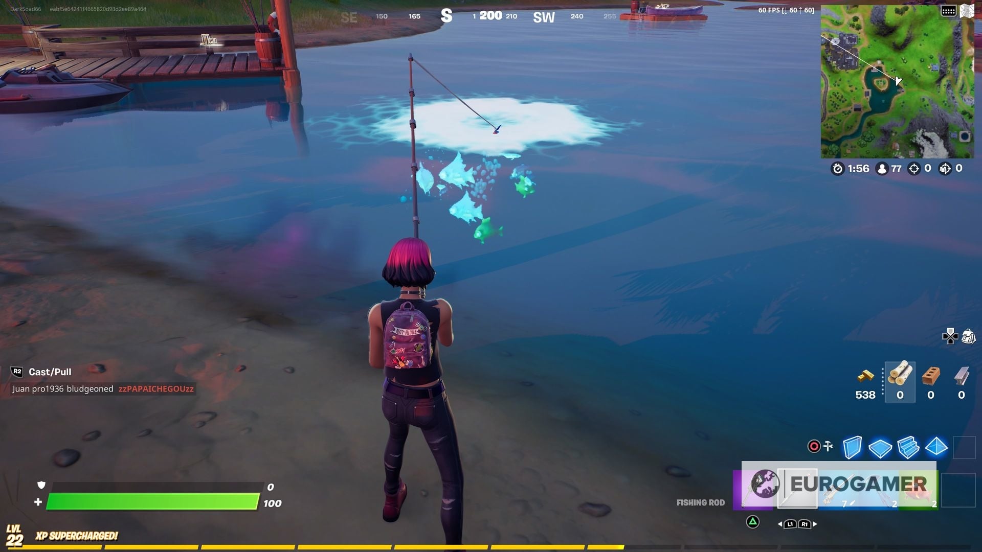 Fortnite fishing spot locations - How to catch fish at fishing spots ...