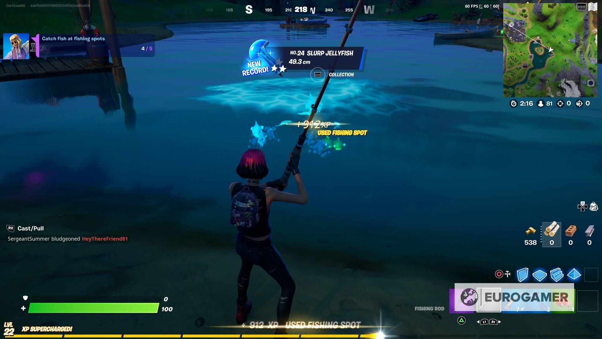Fortnite fishing spot locations - How to catch fish at fishing spots ...