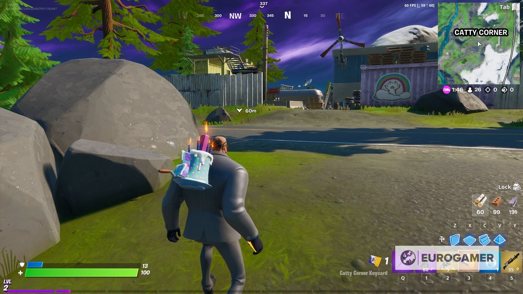 Fortnite Catty Corner Vault location and how to open it with the Catty ...