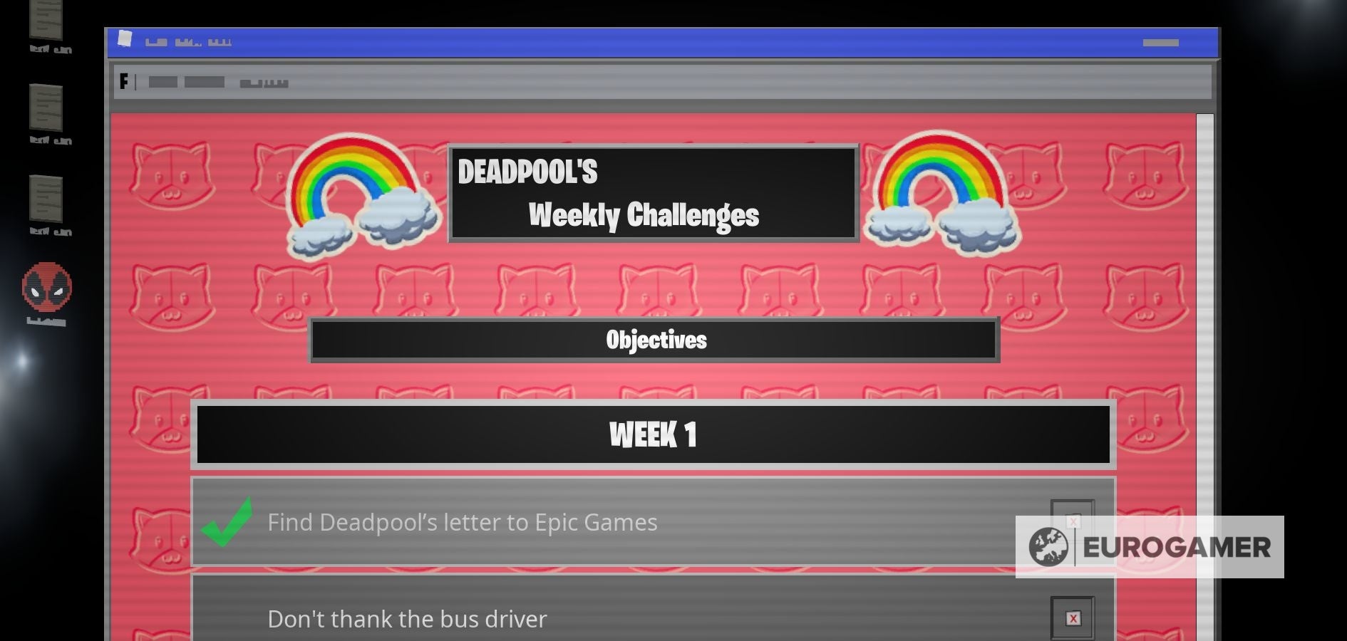 Fortnite Deadpool skin: How to unlock Deadpool by completing weekly ...