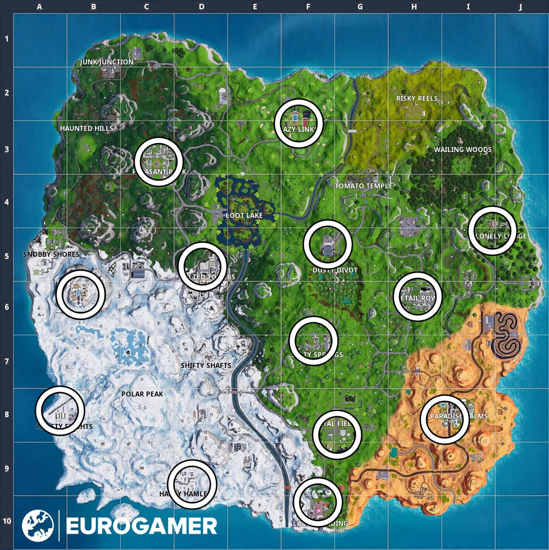 Holiday trees fortnite store