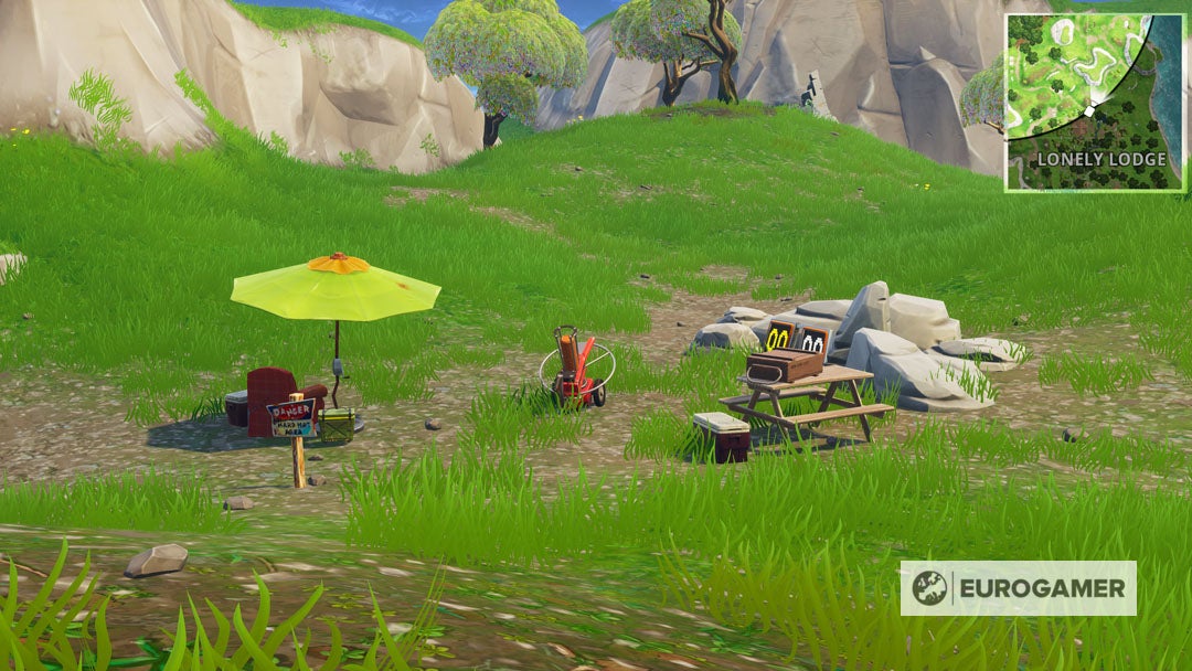 Fortnite Clay Pigeon locations - Where to find Clay Pigeon shooting at ...