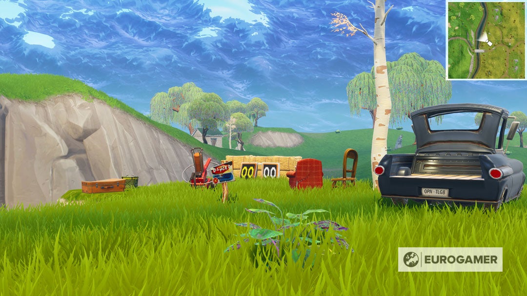 Fortnite Clay Pigeon locations - Where to find Clay Pigeon shooting at ...