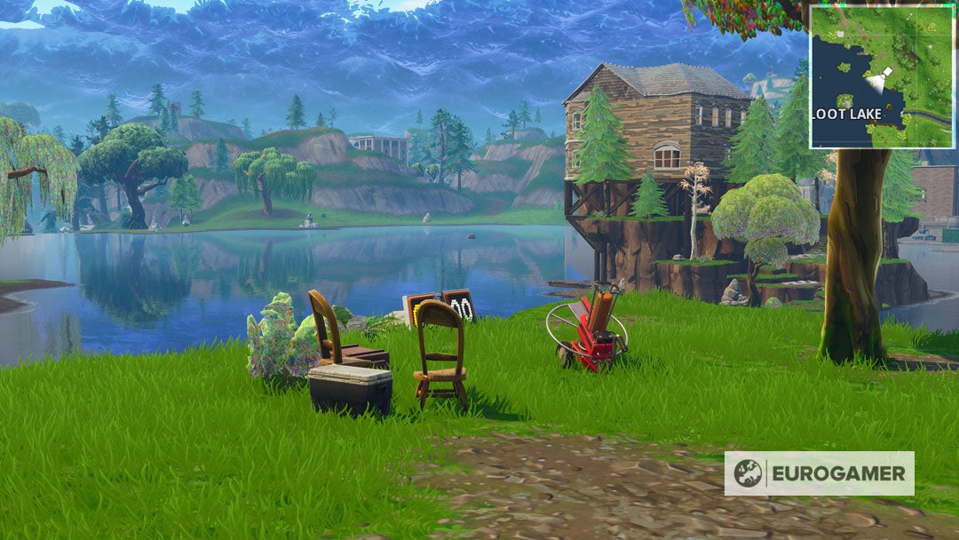 Fortnite Clay Pigeon locations - Where to find Clay Pigeon shooting at ...