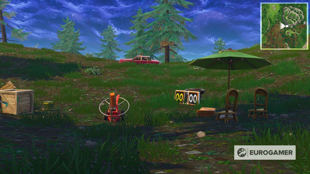 Fortnite Clay Pigeon locations - Where to find Clay Pigeon shooting at ...