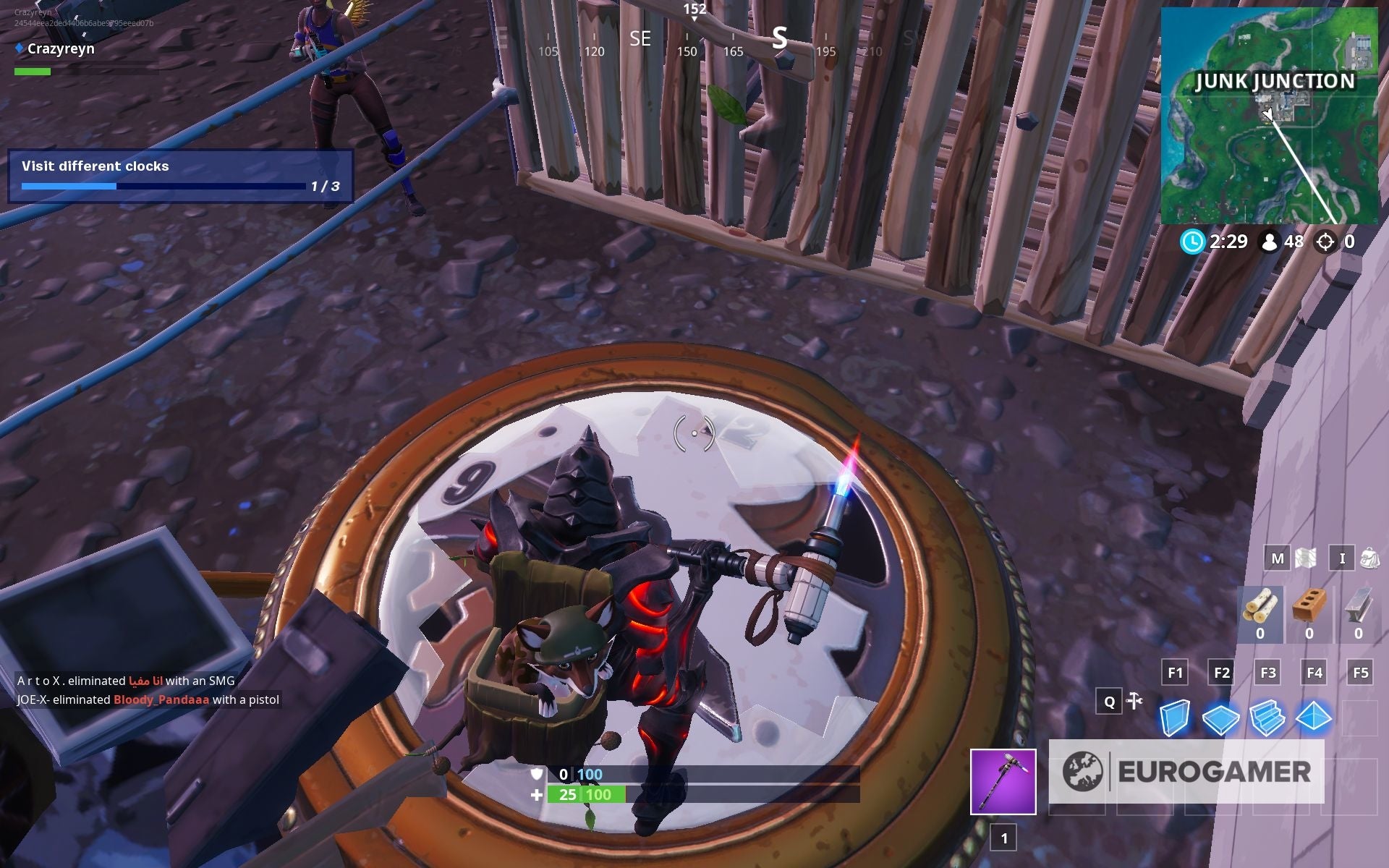 Fortnite Clock locations explained: Where to visit different clocks in ...