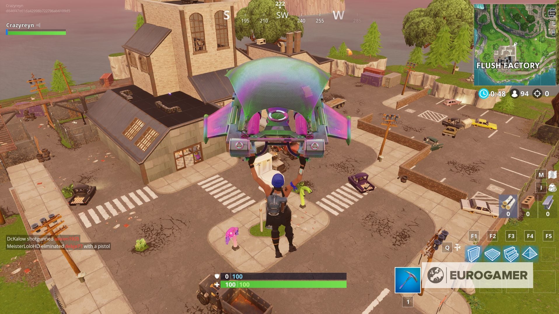 Fortnite Clock Tower, Pink Tree and giant Porcelain Throne locations ...