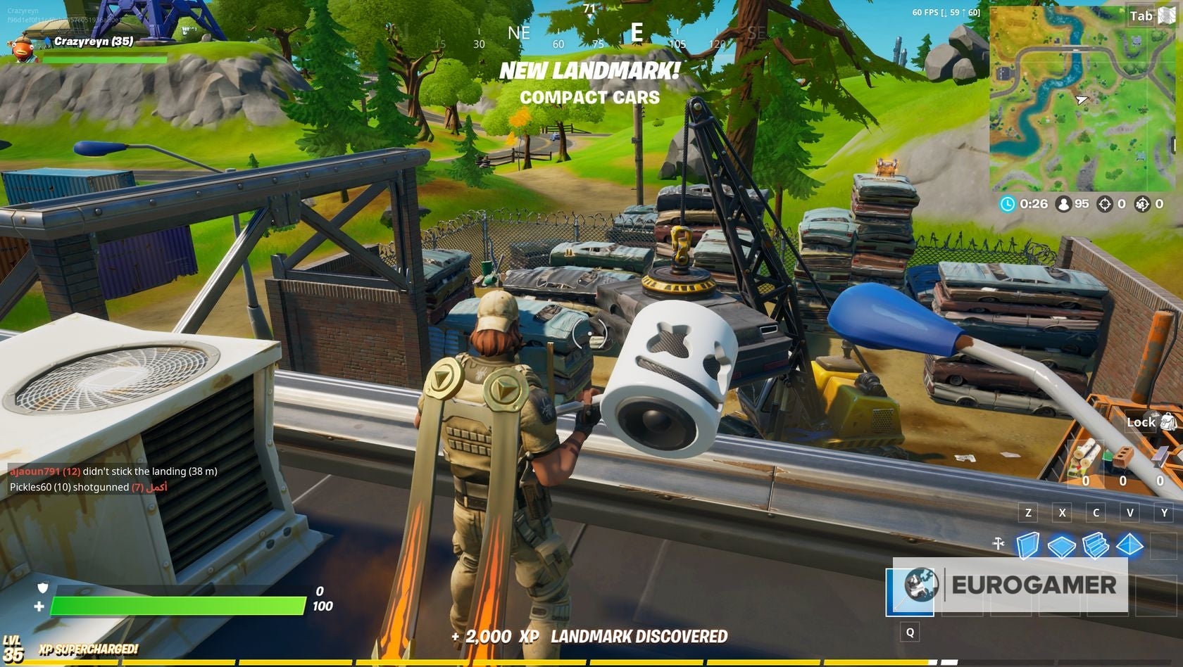Fortnite Compact Cars, Lockie's Lighthouse and Weather Station ...