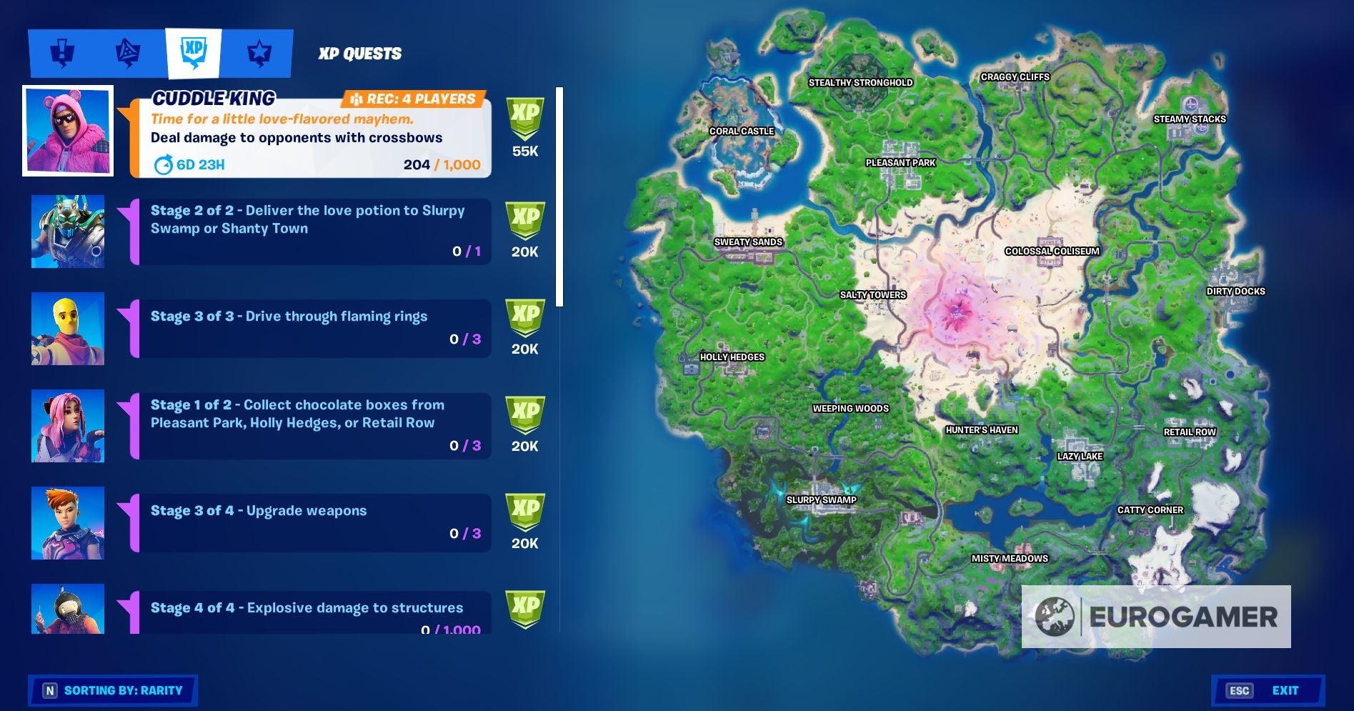 Fortnite - Cupid's Crossbow: Where to find and how to use the crossbows ...