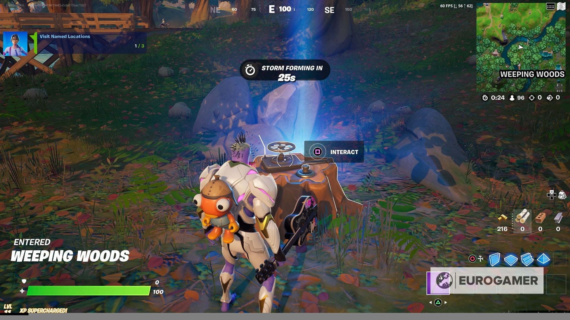 Fortnite - Dead drop location: Where to find the dead drop in Weeping ...