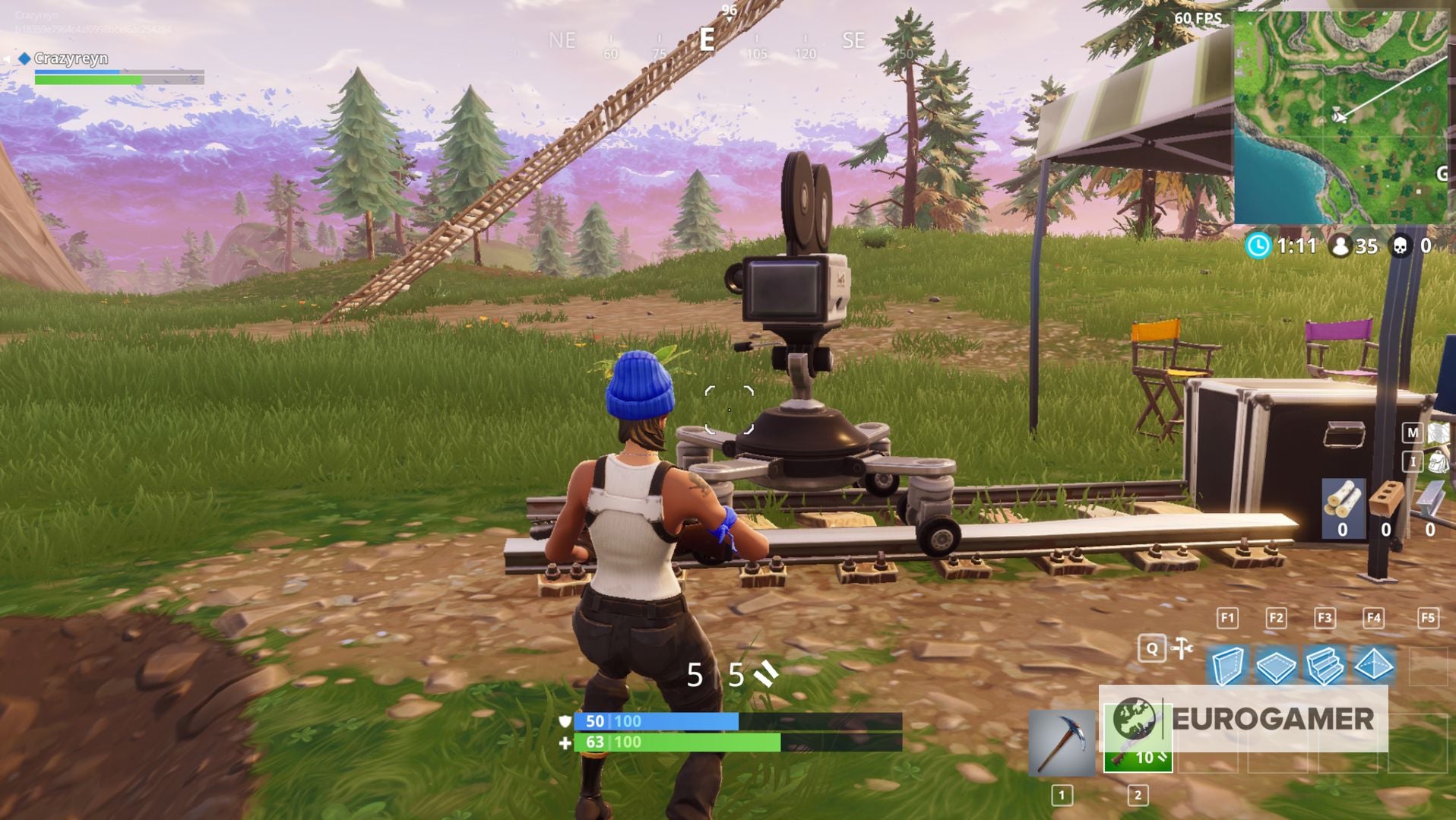 Fortnite camera locations: Where to dance in front of different film ...