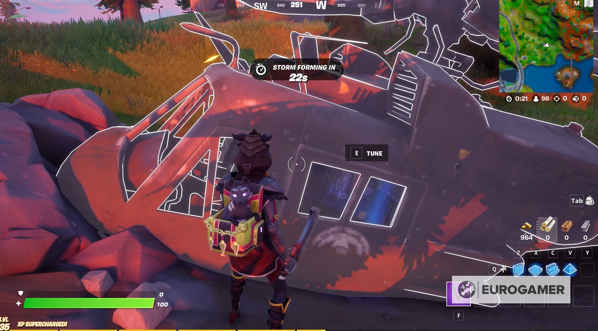 Fortnite - Downed black helicopter location: Investigating the downed ...