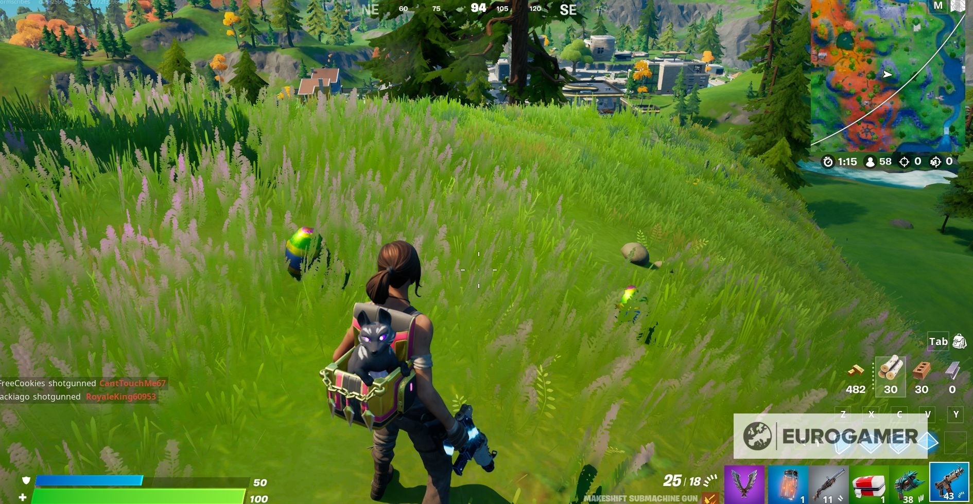 Fortnite - Bouncy Eggs locations: How to forge Bouncy Eggs and earn the ...