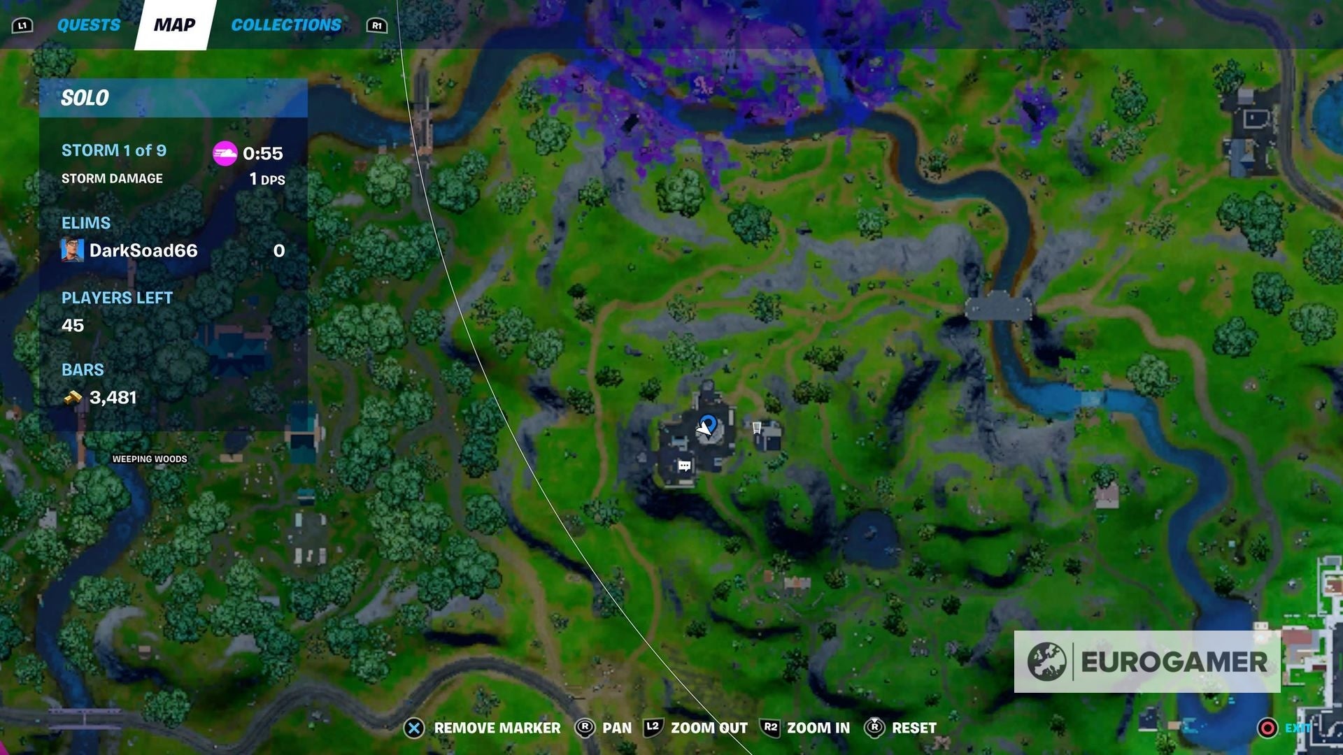 Fortnite: How to interact with equipment at any IO radar dish base ...