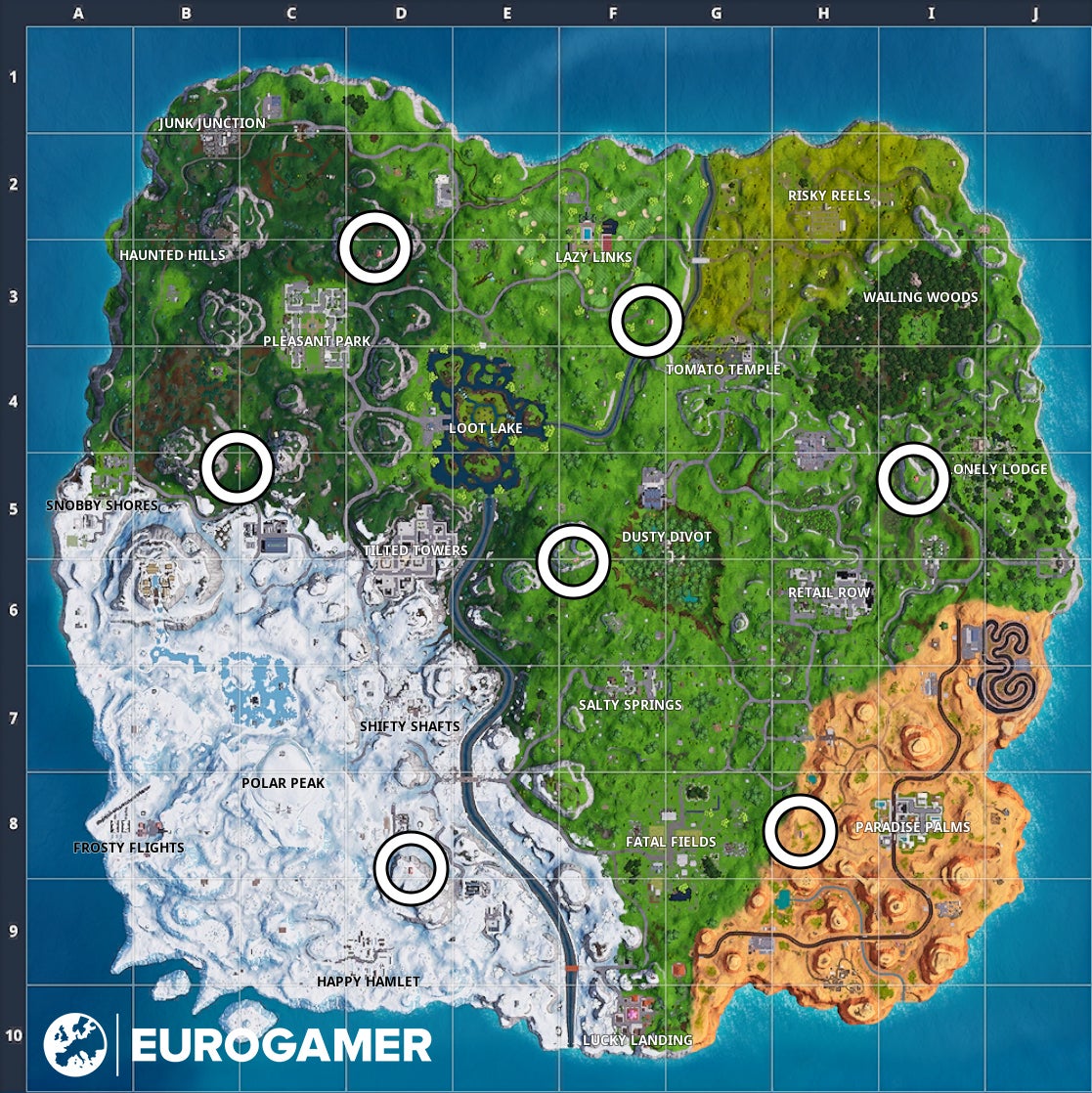 Fortnite Expedition Outpost locations: Where to visit Expedition ...
