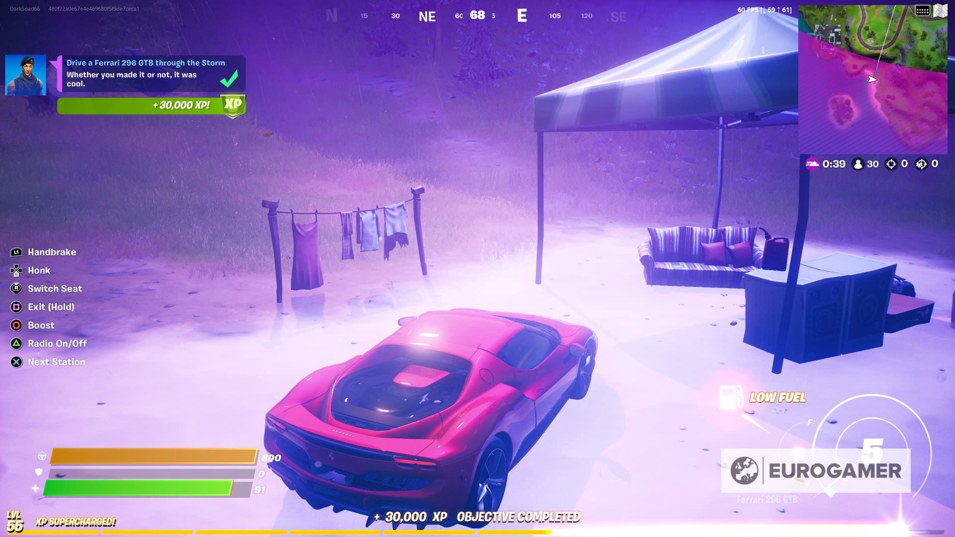 Fortnite - Ferrari 296 GTB location: How to complete the Ferrari 296 ...