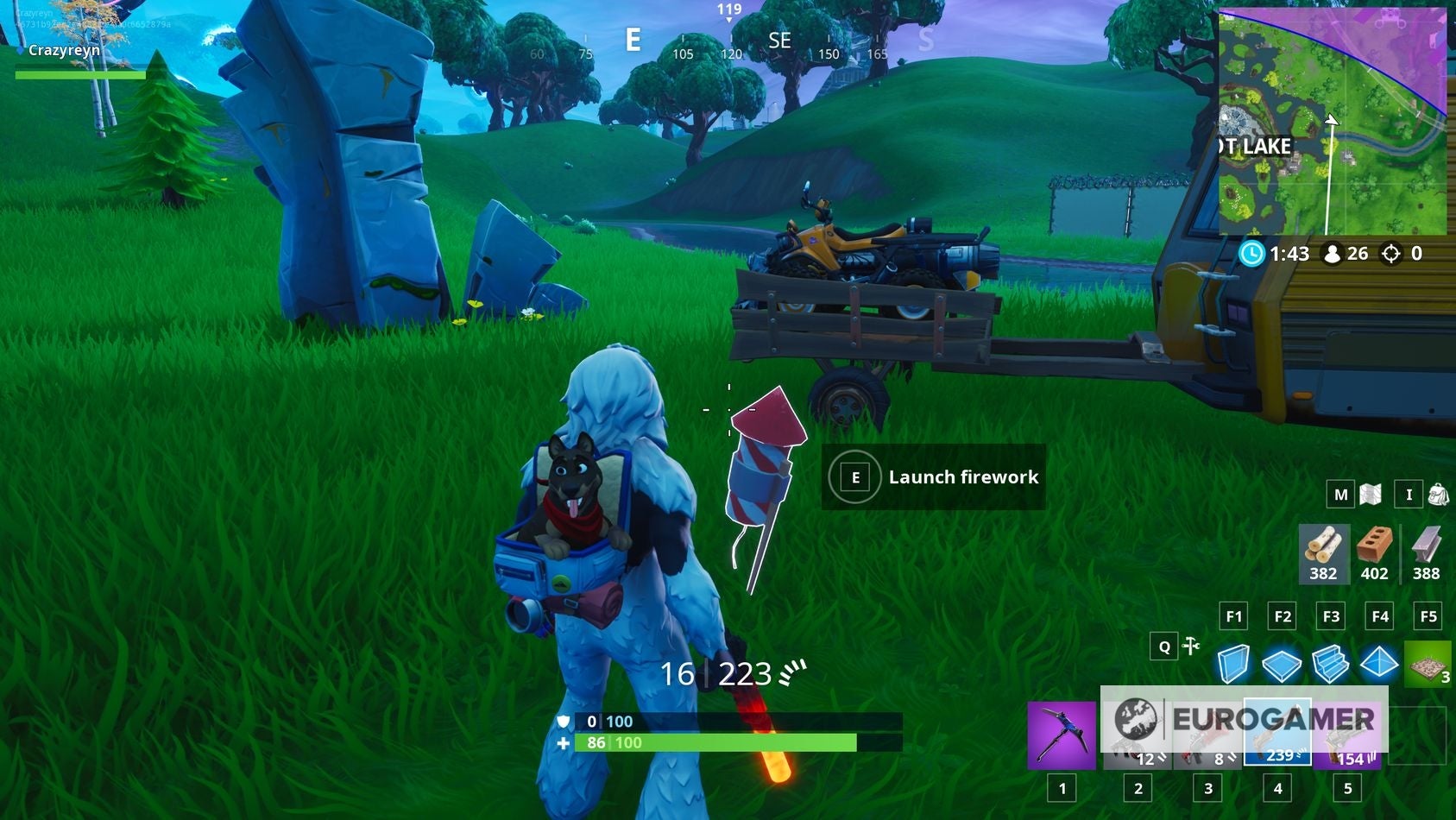 Fortnite fireworks locations explained: Where to find fireworks found ...