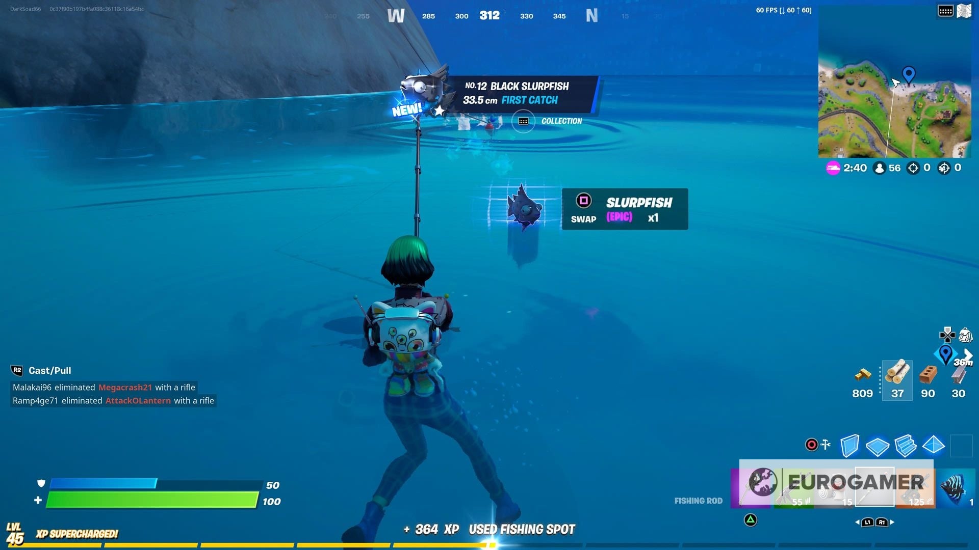 Fortnite Fish Collection locations - Where to find all 33 fishes and ...
