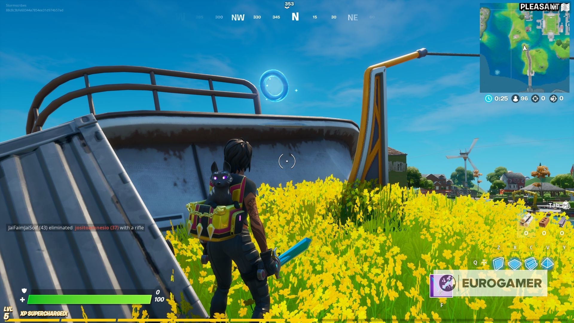 Fortnite Floating Ring at Pleasant Park explained | Eurogamer.net