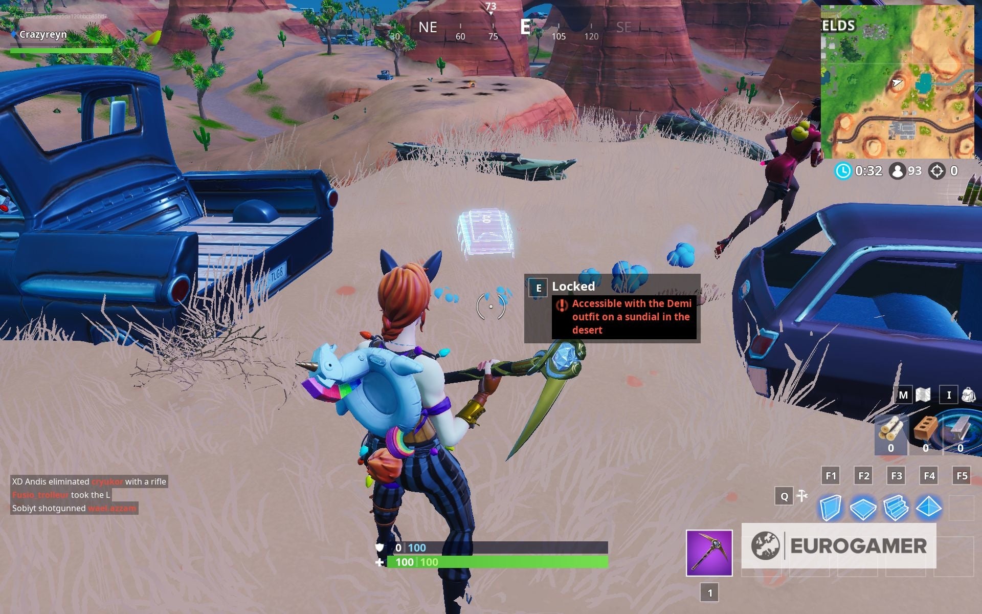 Fortnite Fortbyte locations list and all Fortbytes map | Eurogamer.net