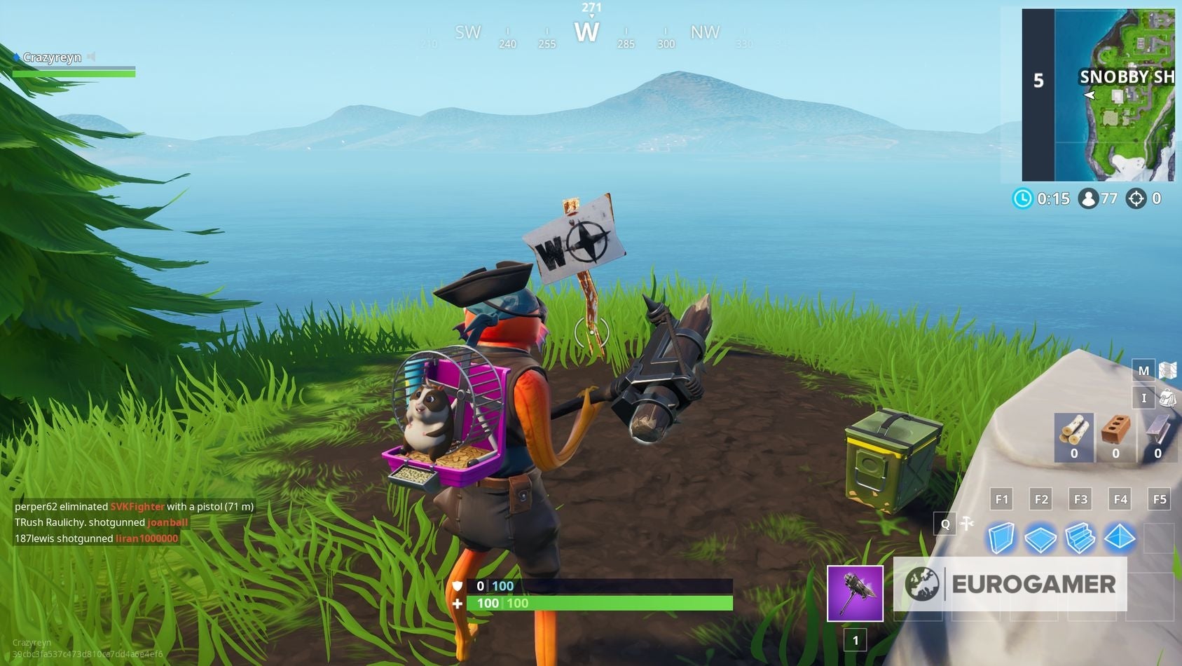 Fortnite furthest North, furthest South, furthest East, furthest West ...
