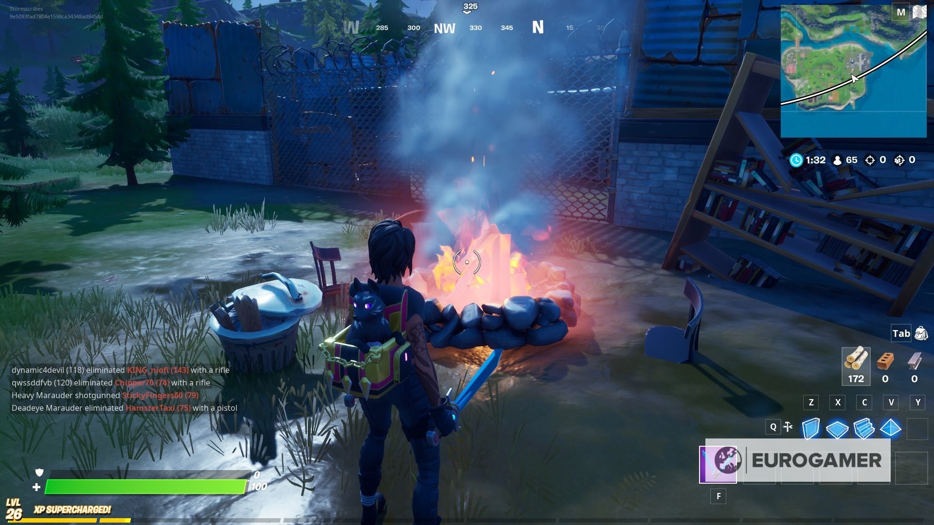 Fortnite - Stoke campfires at Camp Cod locations explained | Eurogamer.net