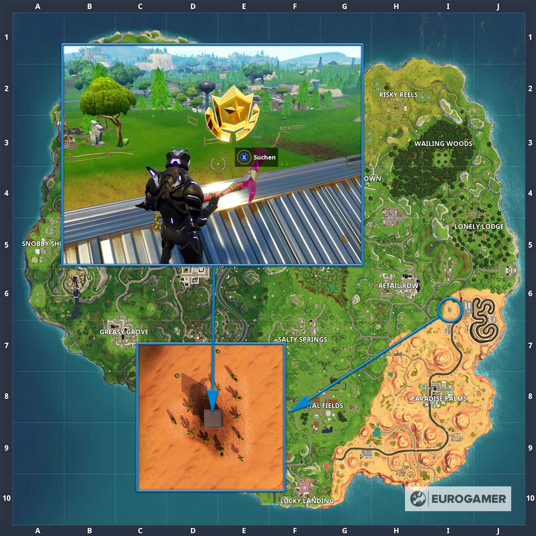 Fortnite Roadtrip Geheimer Stern In Woche 5 Ladebildschirm Die