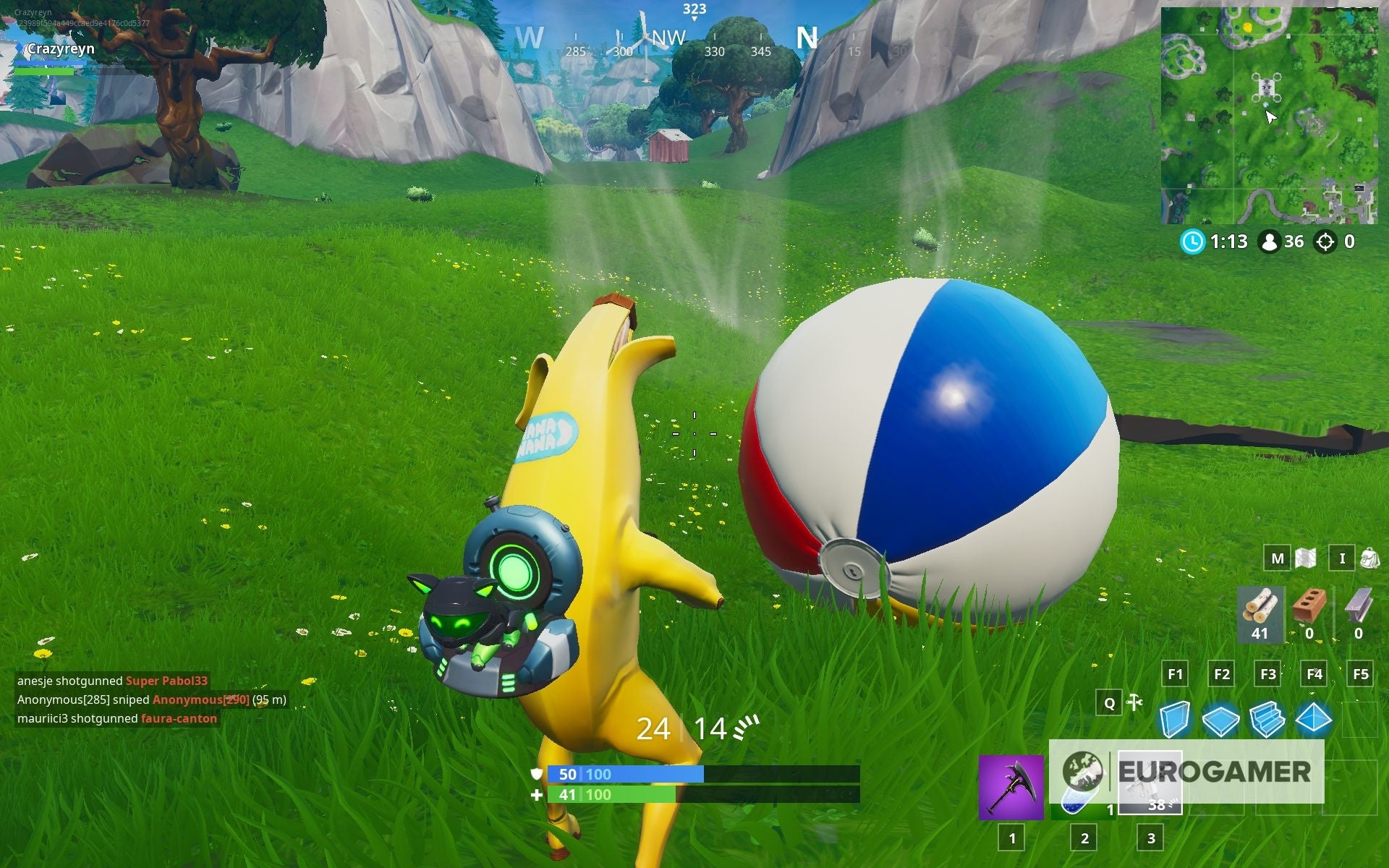 Fortnite Beach Ball locations explained: Where to bounce a Giant Beach ...