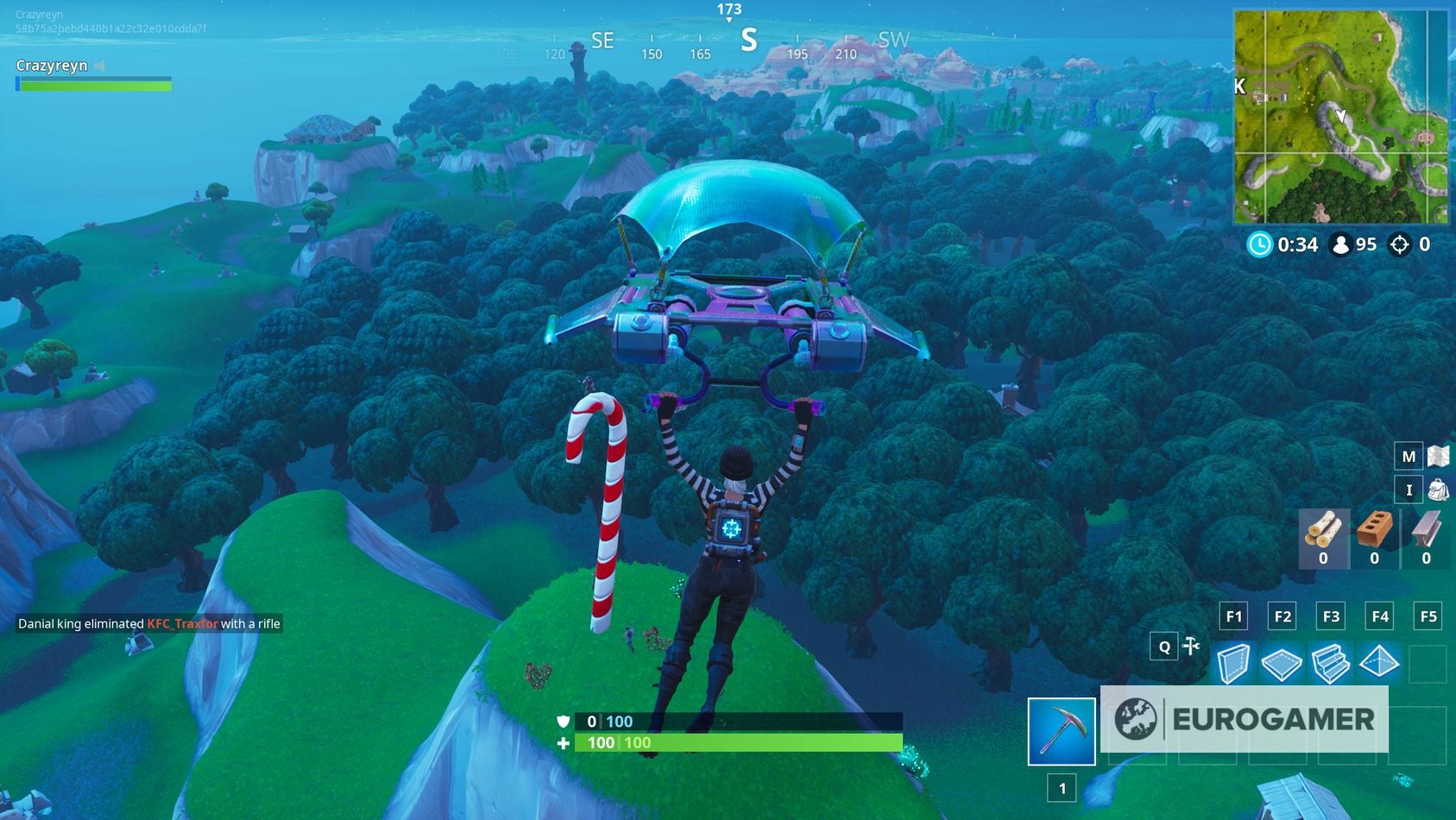 Fortnite Giant Candy Cane locations: Where to find Candy Cane locations ...