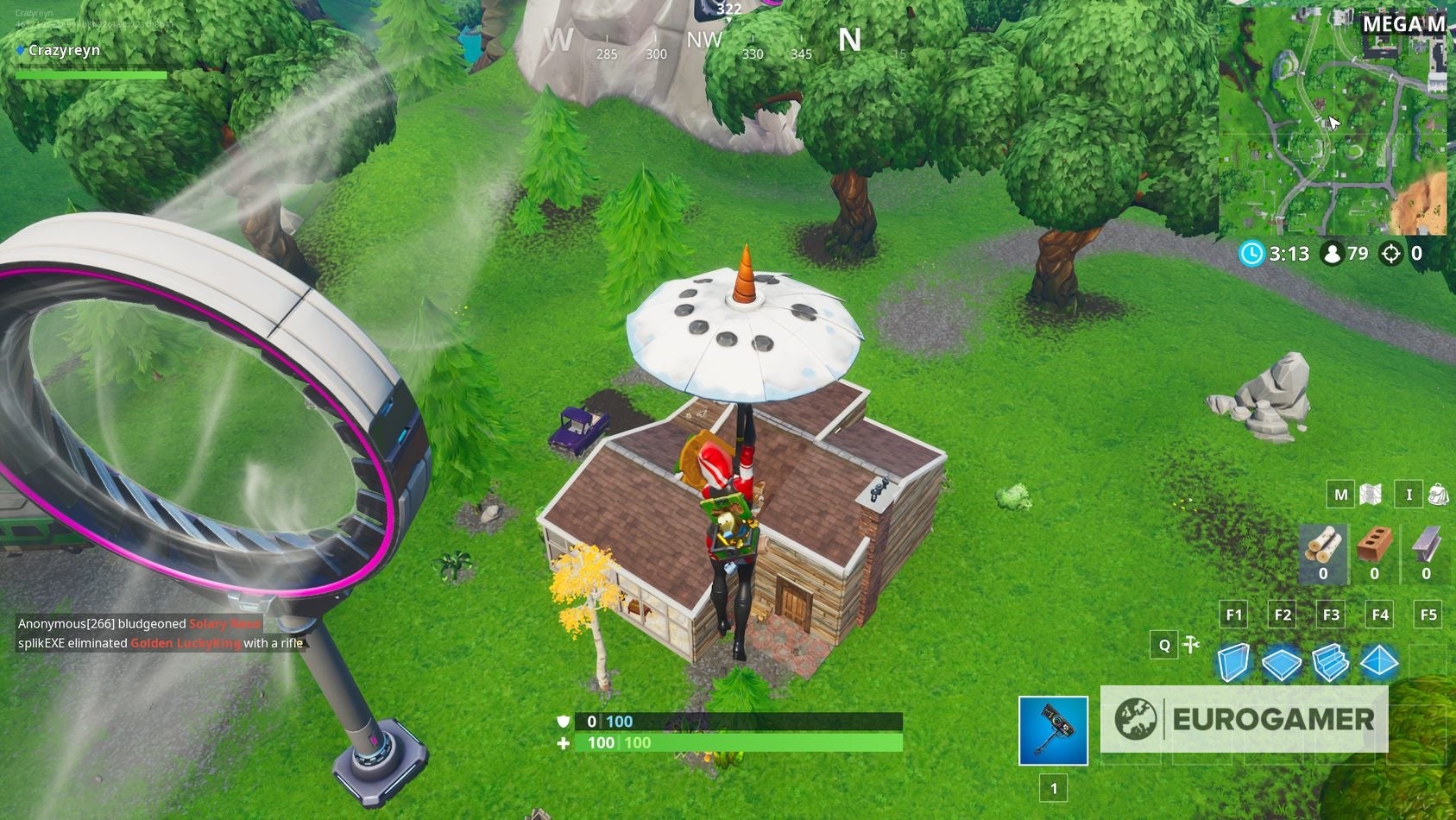 Fortnite oversized Phone, big Piano, and giant Dancing Fish Trophy ...
