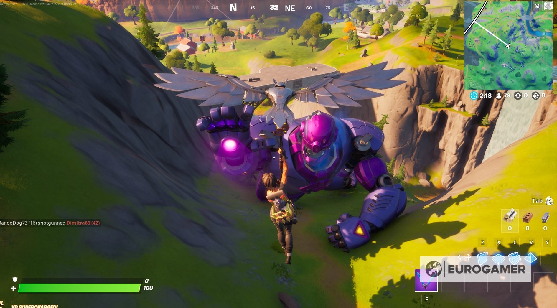 Fortnite - Sentinel Hands explained: How to launch off all Sentinel ...