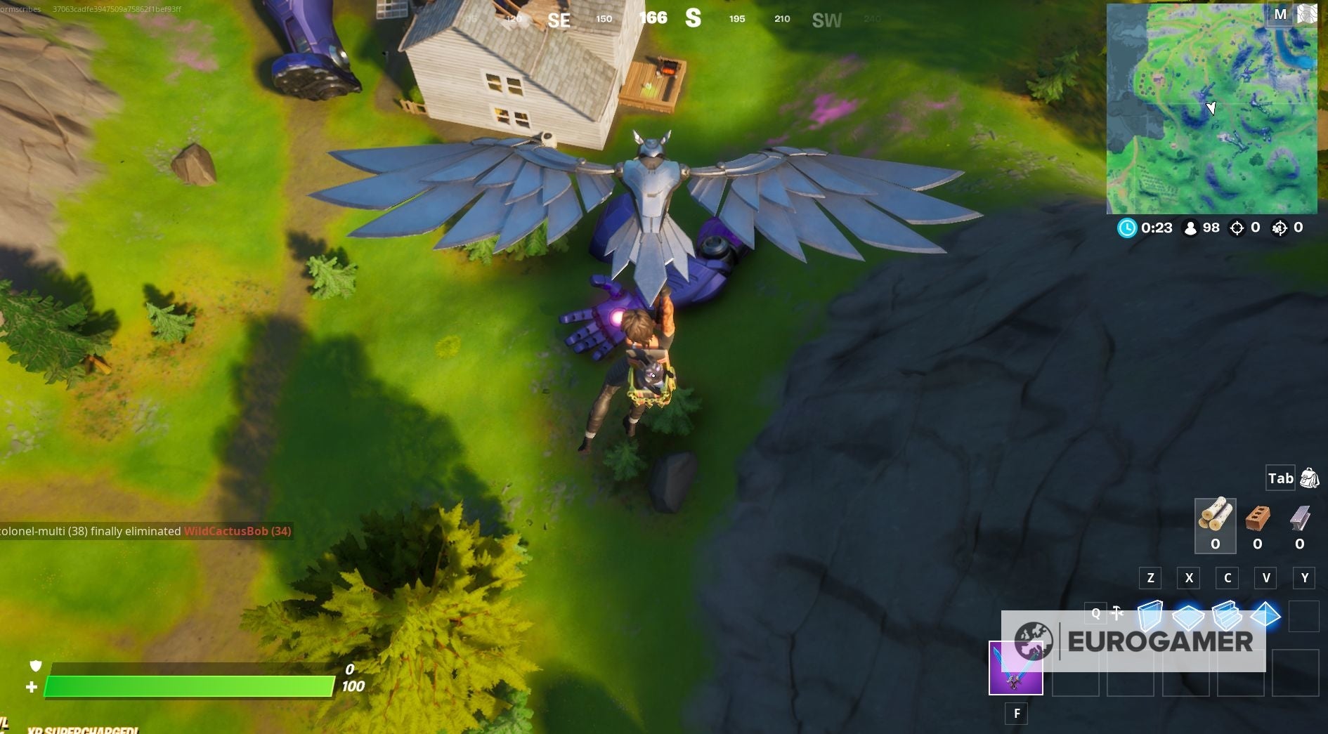 Fortnite - Sentinel Hands explained: How to launch off all Sentinel ...