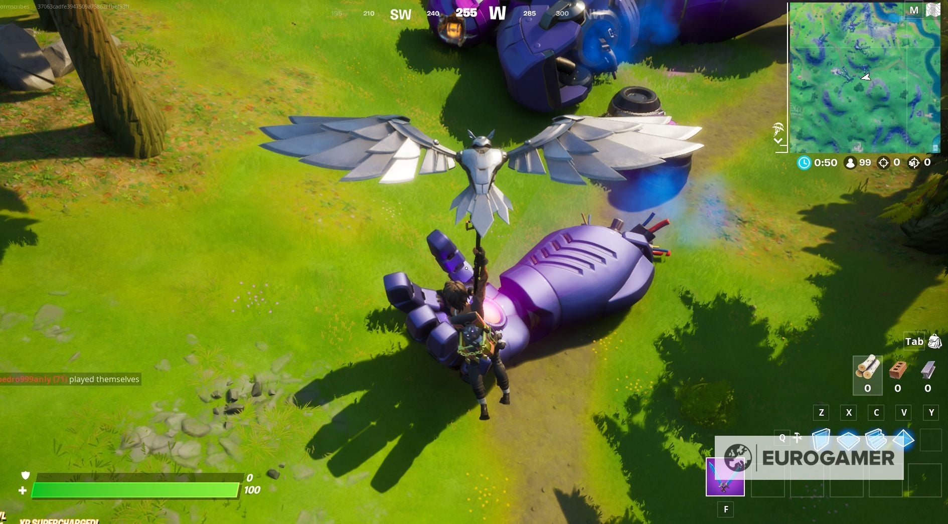 Fortnite - Sentinel Hands explained: How to launch off all Sentinel ...