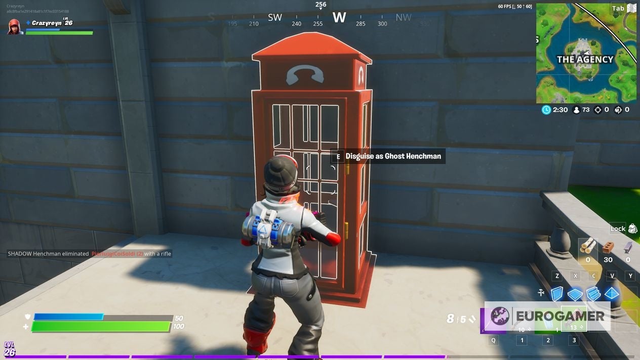 Fortnite henchmen, phonebooth disguises and ID scanners explained ...
