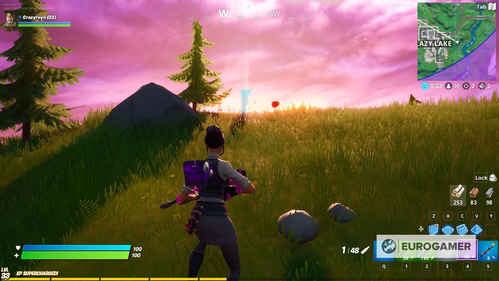 Fortnite hidden letters F, O, R, T, N, I, T, E and XP Drops in loading ...