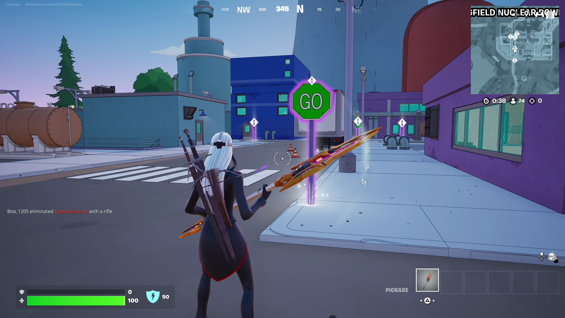 How to destroy signs changed by Homer quickly in Fortnite's The ...