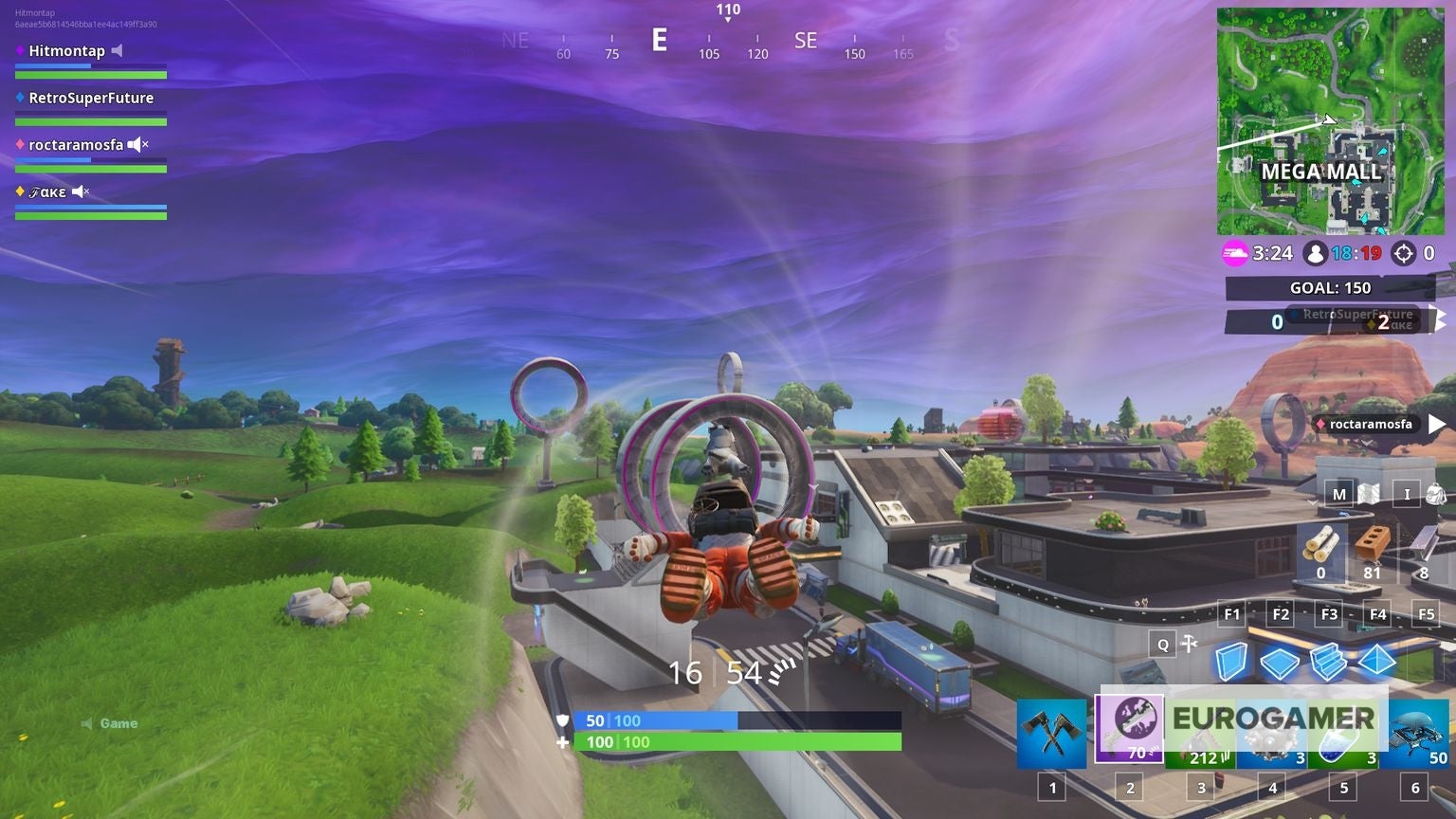 Fortnite Slipstreams: how to ride the Slipstream around Neo Tilted and ...