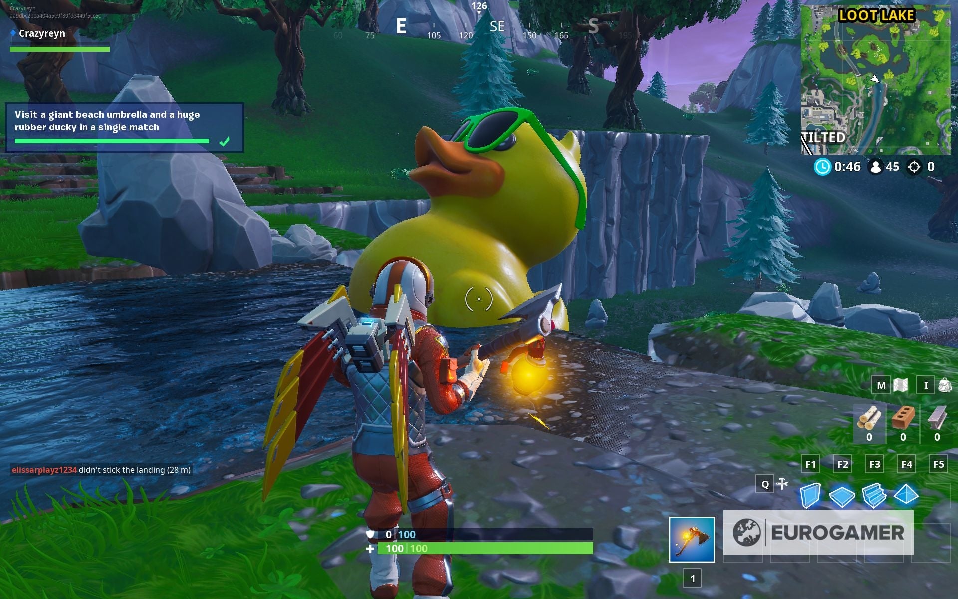 Fortnite rubber ducky locations: Where to find tiny and huge rubber ...