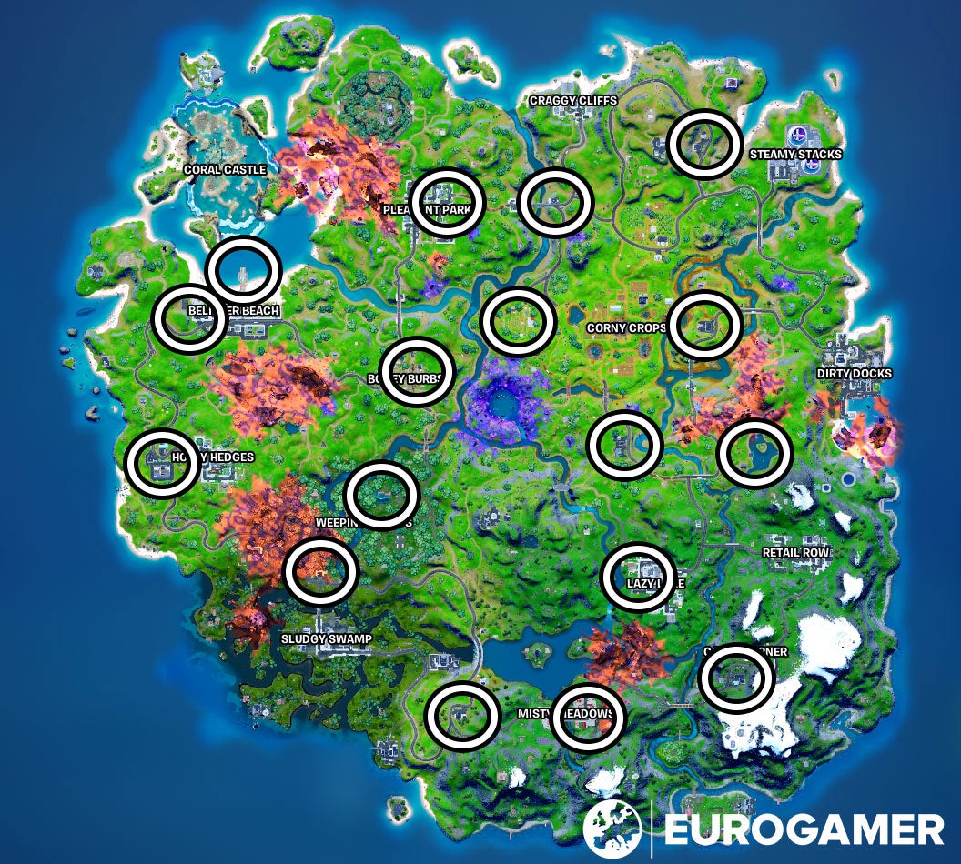Fortnite - Ice machine locations: Where to find ice machines explained ...