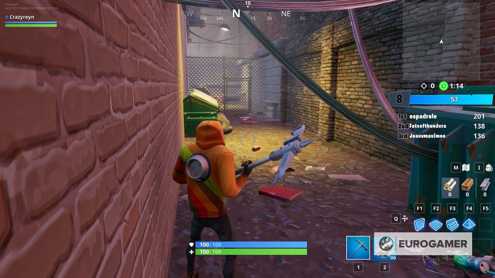 Fortnite Jonesy locations: Jonsey behind a fence, basketball court ...