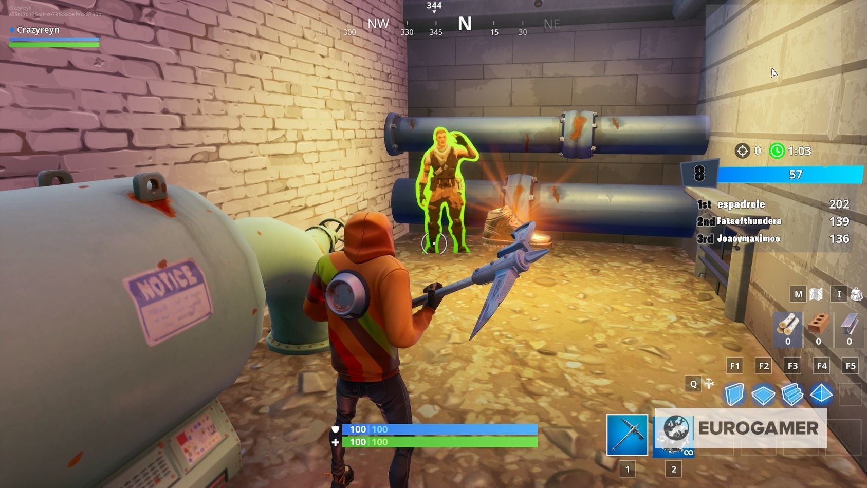 Fortnite Jonesy locations: Jonsey behind a fence, basketball court ...