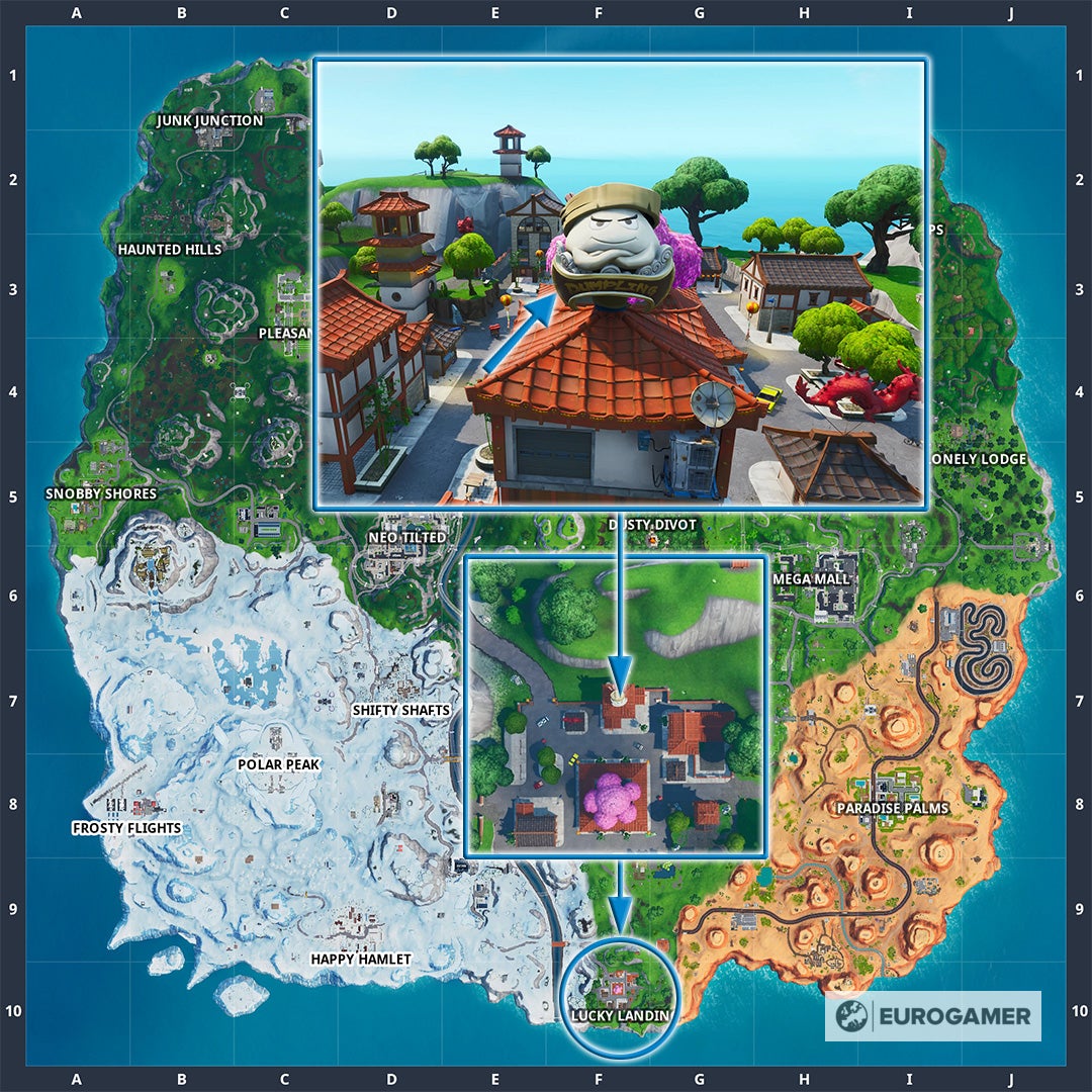 Fortnite Season 9 (Woche 4): Tanze auf Tomatenkopf, Durrr Burger Kopf ...