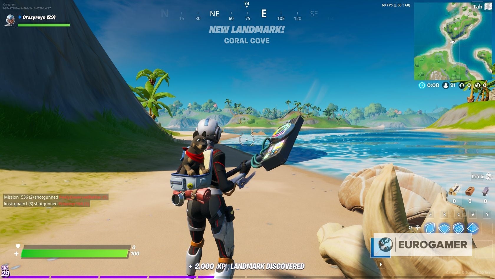 Fortnite Boat Launch, Coral Cove and Flopper Pond locations explained ...